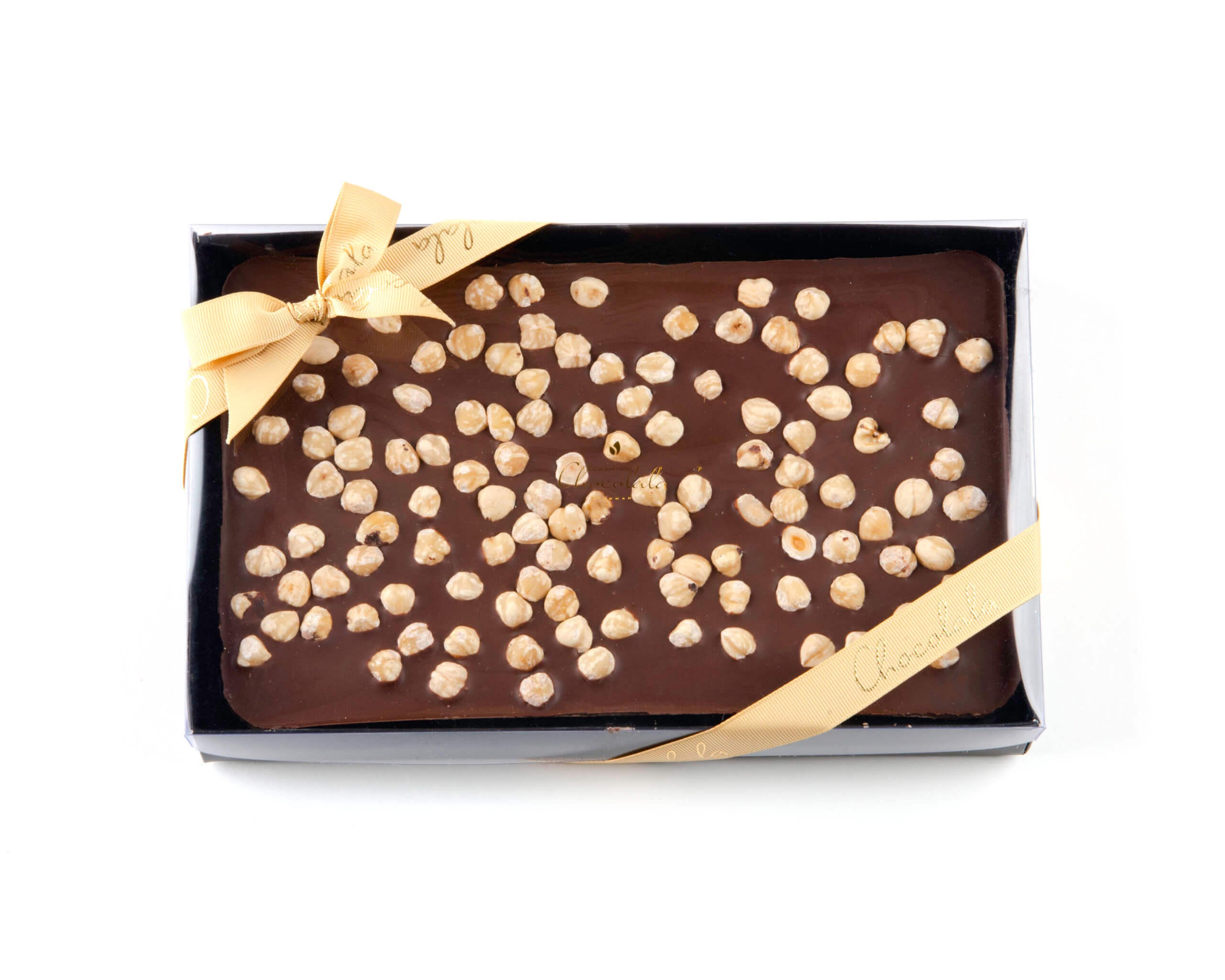 XXL milk chocolate tablet with hazelnuts - Chocolala